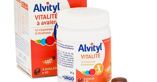 ALVITYL Vitalité A Avaler 40 COMPRIMES