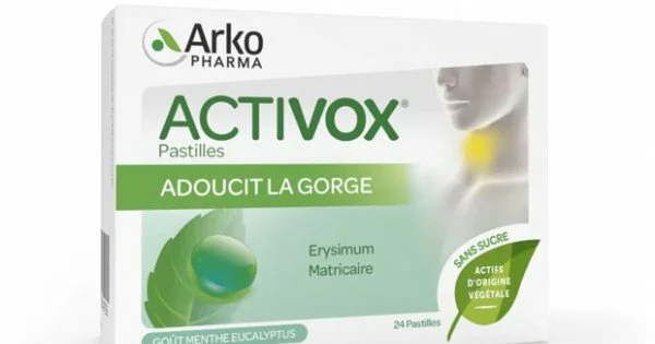 ARKOPHARMA ACTIVOX MENTHE EUCALYPTUS 24 PASTILLES