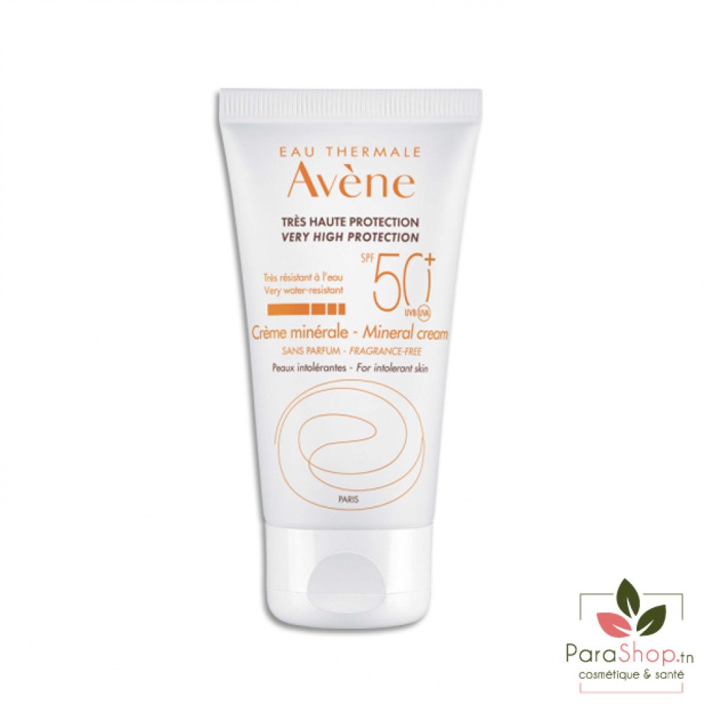 AVENE CRÈME MINÉRALE - Très haute protection solaire SPF50+