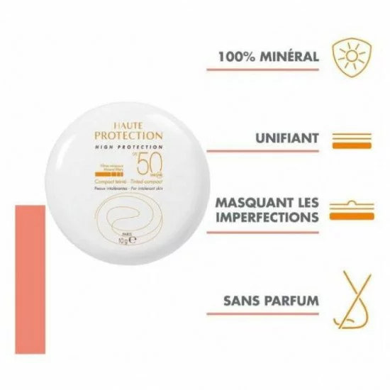 AVENE HAUTE PROTECTION COMPACT TEINTE SABLE SPF50 | Tunisie