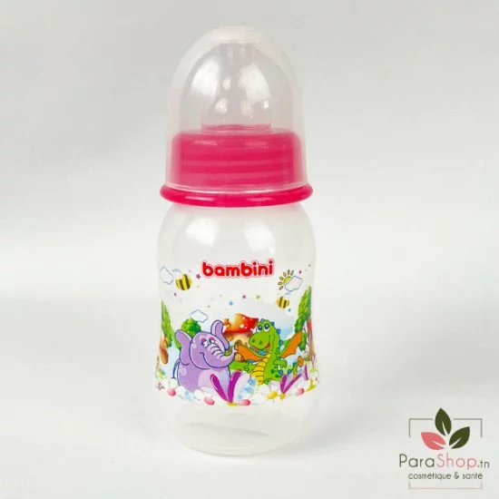 BAMBINI BIBERON EN PLASTIQUE 140ML | Tunisie