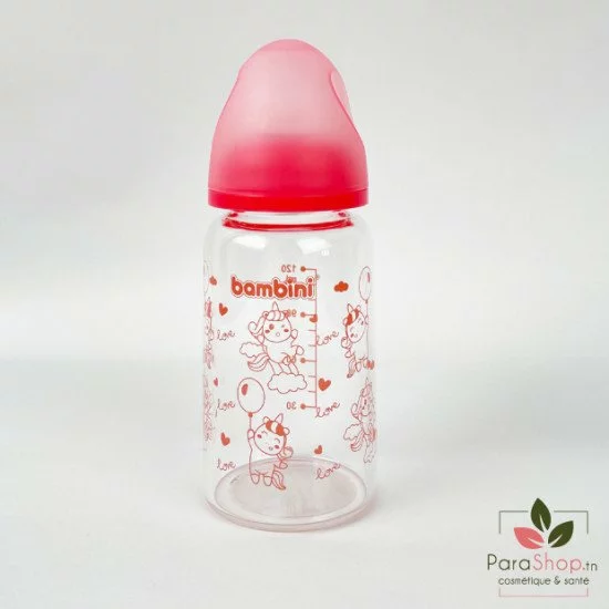 BAMBINI BIBERON EN VERRE 122ML | Tunisie