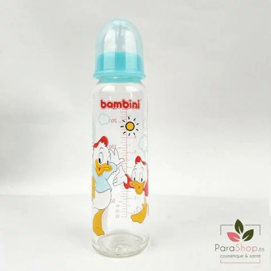 BAMBINI BIBERON EN VERRE 240ML - 611 | Tunisie