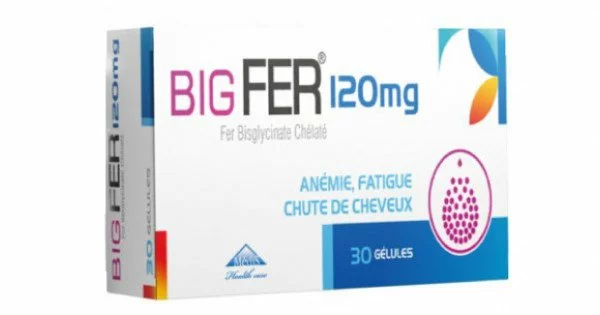 BIGFER 120MG 30 Gelules