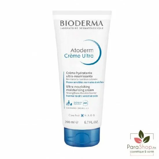 BIODERMA ATODERM CREME ULTRA 200ML | Tunisie