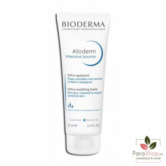 BIODERMA Atoderm Intensive Baume 75ML | Tunisie