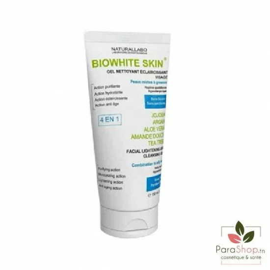 BIOWHITE SKIN GEL NETTOYANT ECLAIRCISSANT 150ML