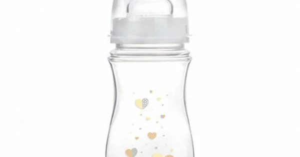 CANPOL BABIES Biberon Anti Colique Col Large 240ML NOUVEAU NE - Beige