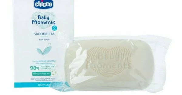 CHICCO BABY MOMENTS SAVON 100Gr | Tunisie