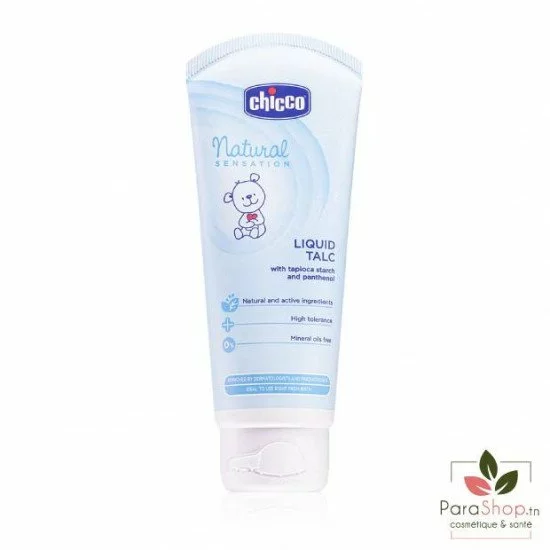 CHICCO NATURAL SENSATION LIQUID TALC 100ML