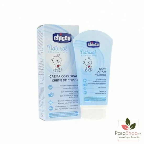 CHICCO NATUREL SENSATION LOTION POUR LE CORPS 150ML