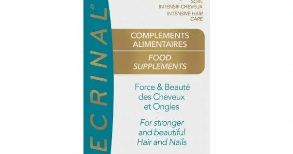 ECRINAL Complement Alimentaire Force et Beaute cheveux 30 Capsules