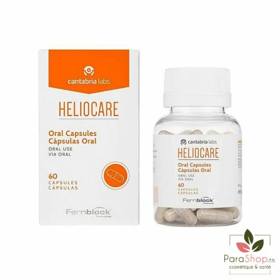 HELIOCARE ORAL CAPSULES 60 CAPSULES | Tunisie