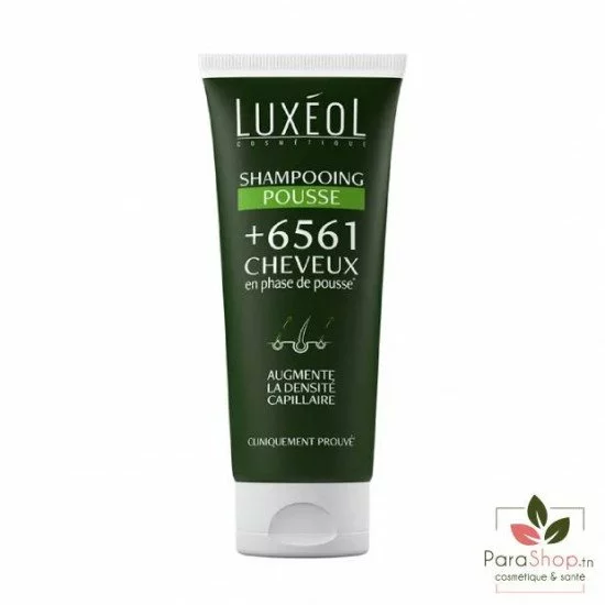 LUXEOL SHAMPOOING POUSSE 200ML | Tunisie