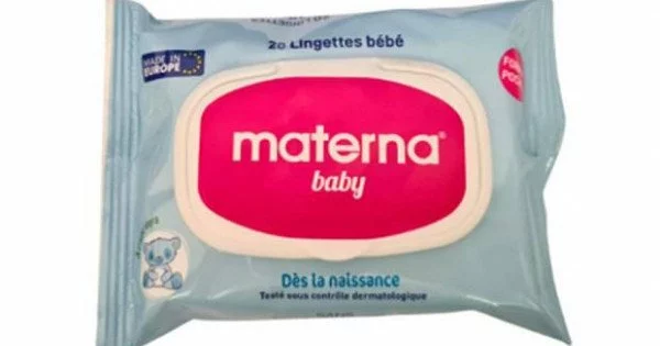 MATERNA BABY LINGETTES BLEUES FORMAT POCKET 20