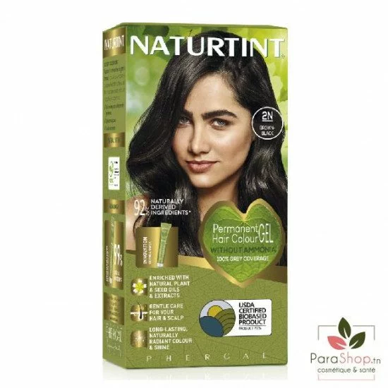 NATURTINT COLORATION PERMANENTE 2N CHATIN NOIR