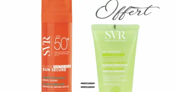 SVR PACK SUN SECURE FLUIDE PHOTO-AGE SPF50+ + SEBIACLEAR GEL 55ML ...