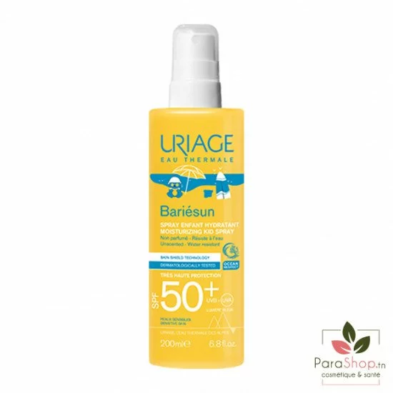 URIAGE BARIESUN SPRAY ENFANT HYDRATANT SPF50 200ML | Tunisie