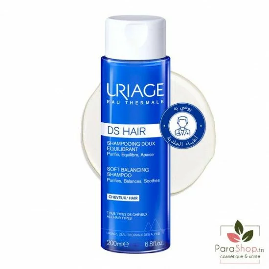 URIAGE DS HAIR SHAMPOOING DOUX EQUILIBRANT 200ML | Tunisie