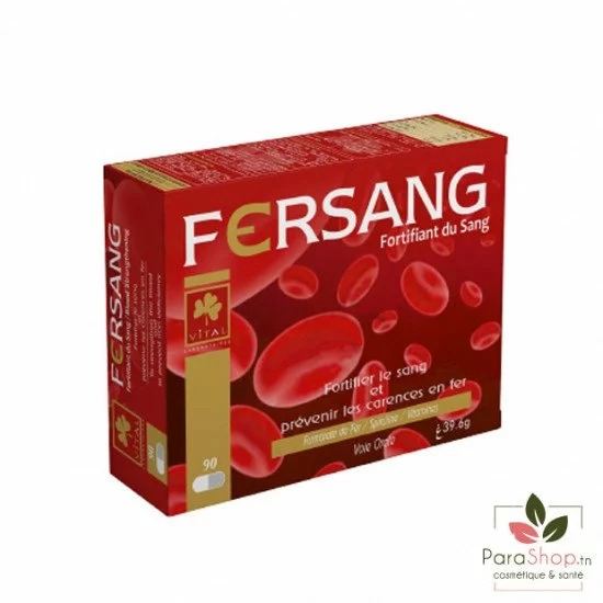 VITAL FERSANG Fortifiant du Sang - 90 Gelules