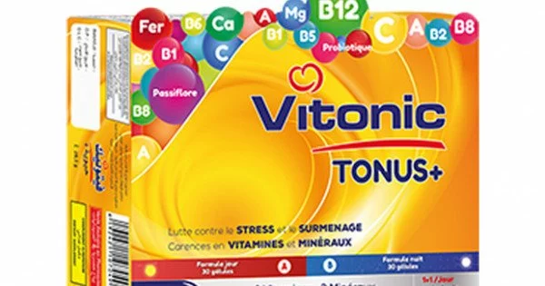 VITONIC TONUS + JOUR ET NUIT - 60 Gelules