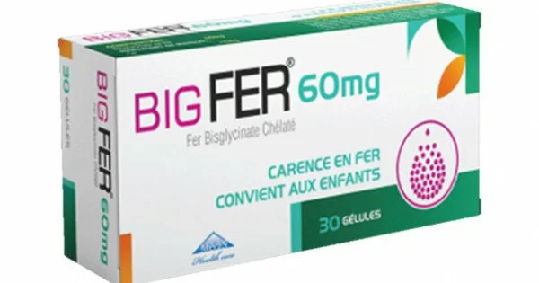 BIGFER 60MG 30 Gelules