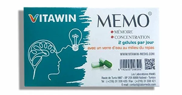 VITAMIN MEMO MEMOIRE ET CONCENTRATION 30 GELULES