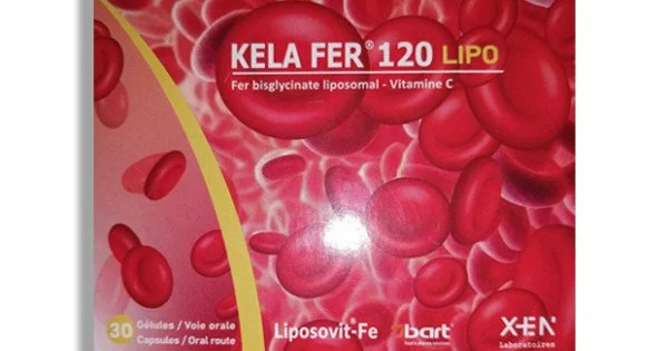 KELA FER 120MG LIPO 30 capsules