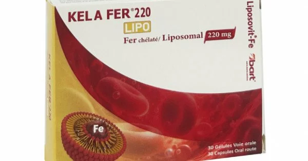 KELA FER 220 LIPO 30 Gelules | Tunisie