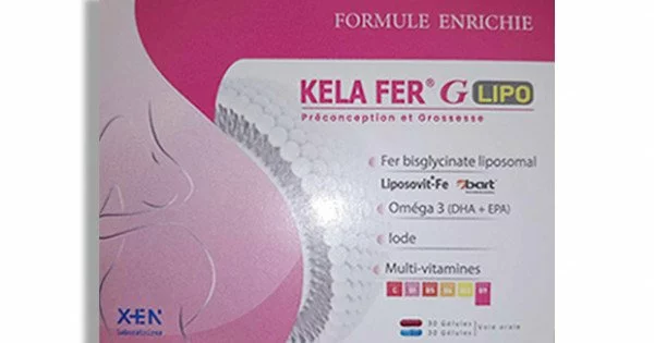 KELA FER G LIPO - 60 capsules