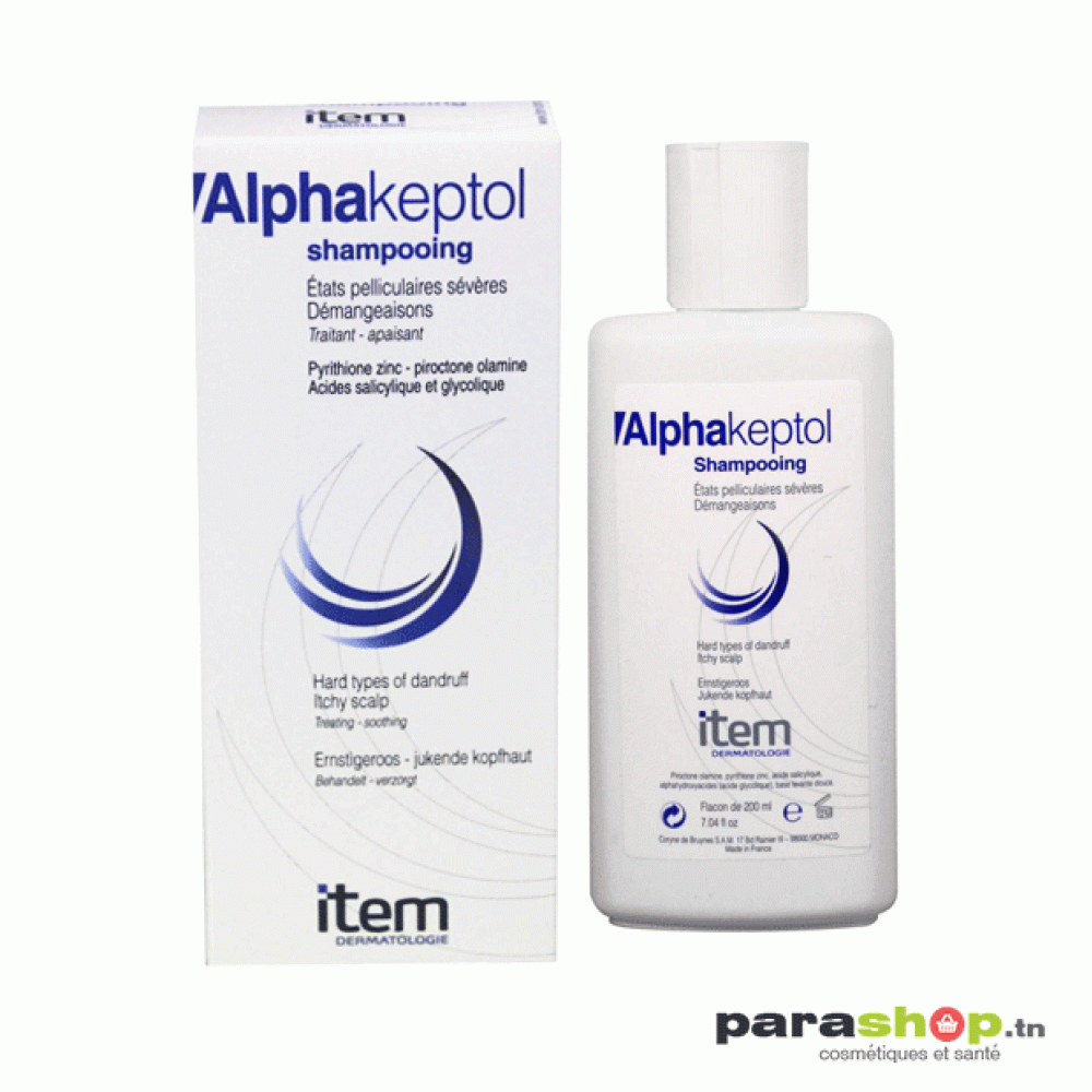 ITEM ALPHAKEPTOL SHAMPOOING ANTI-PELLICULAIRE 200ML