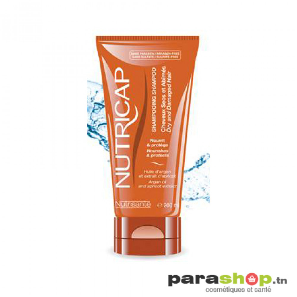 NUTRICAP SHAMPOOING CHEVEUX SECS ET ABIMES 200ML