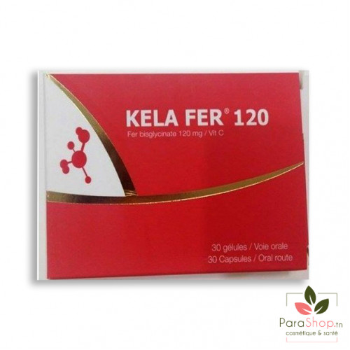 XEN KELA FER 120MG 30 capsules