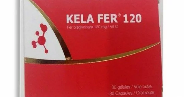 KELA FER 120MG 30 capsules